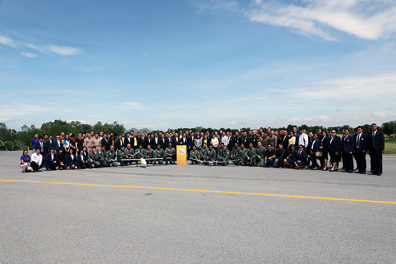 สทป. จัดแสดงผลงานวิจัยและพัฒนาอากาศยานไร้คนขับ(UAV) DTI - Defence ...