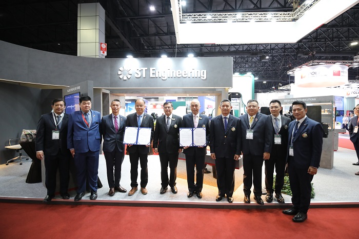สทป. ร่วมกับ ST Engineering Land Systems Ltd. ลงนามบันทึกเพิ่มเติมแนบ ...