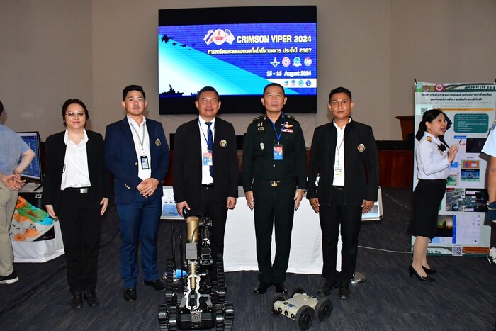 สทป. เข้าร่วมพิธีเปิดงานการสาธิตและทดลองเทคโนโลยีทางทหาร ประจำปี 2567 ...